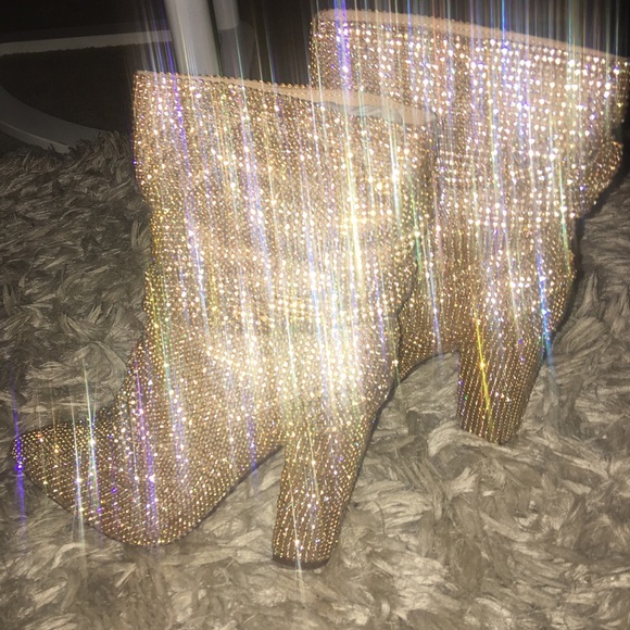 Shoes | The Celebrity Diamond Boot | Poshmark